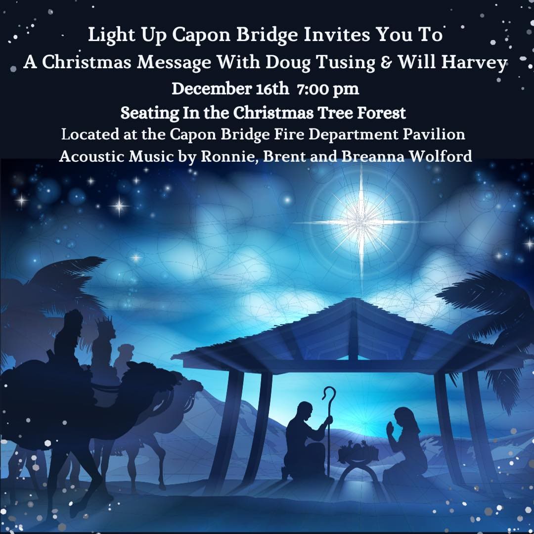 A Christmas Message with Doug Tusing & Will Harvey-Capon Bridge ...